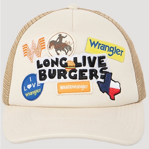 Wrangler | Accessories | Wrangler X Whataburger Patch Trucker Hat ...